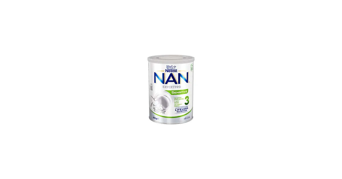 NAN EXPERTPRO SENSITIVE 3, mjölkdryck för småbarn 800g | Nestlé ...
